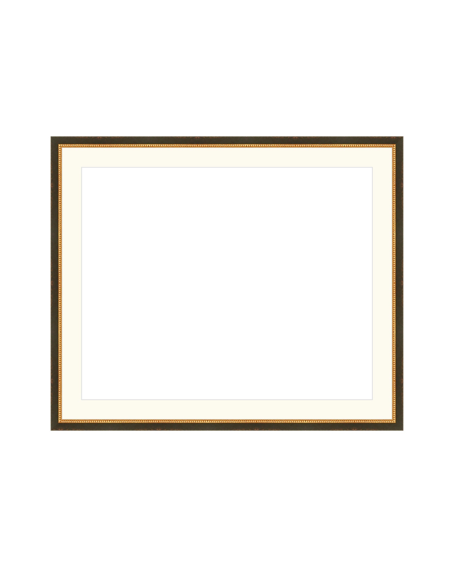 Black and Gold Beaded. Picture Frame Custom Sizes. Custom Frames for ...