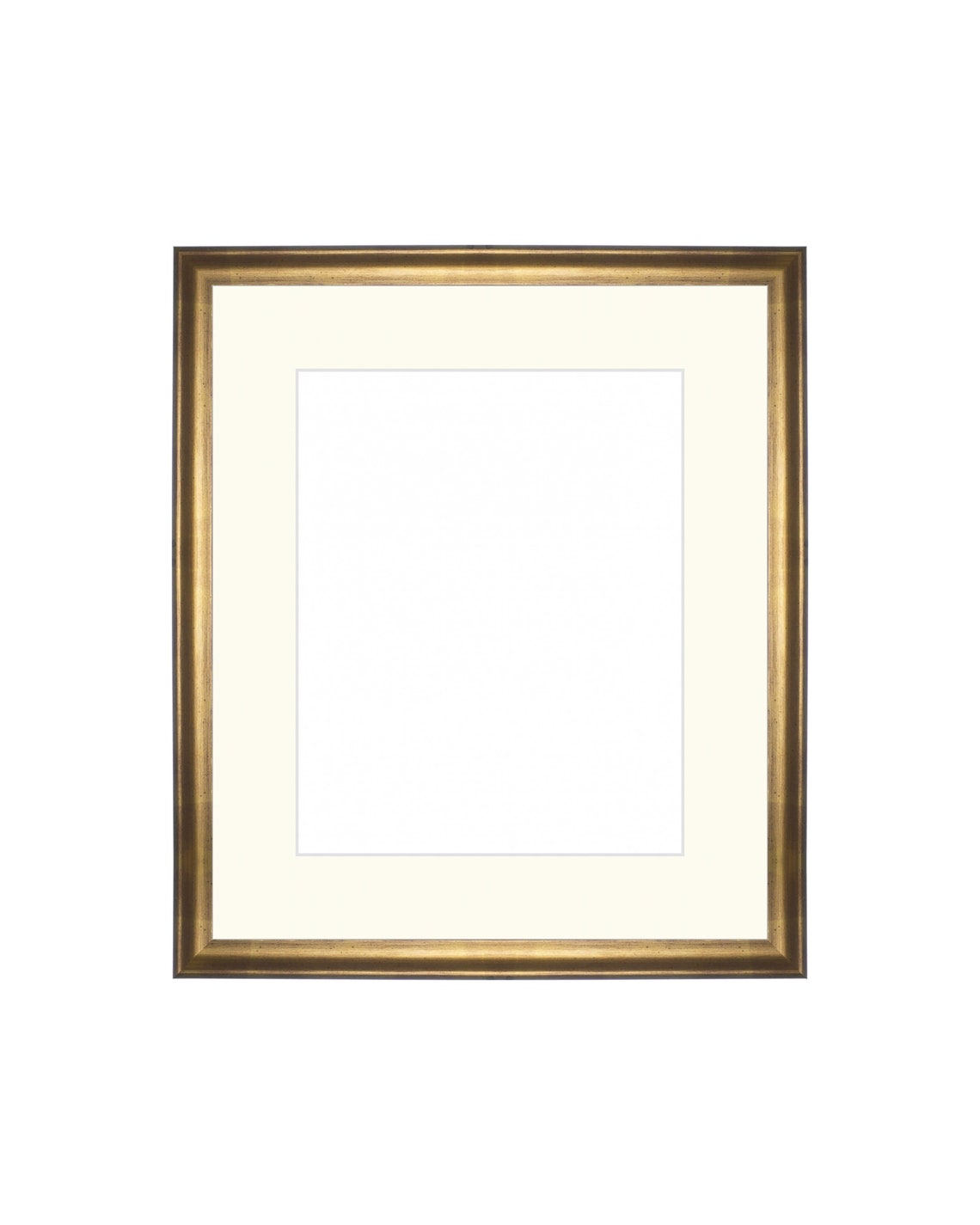 Muted Gold Frame. Contemporary Gold Frame 5x7. Gold Frame - Etsy