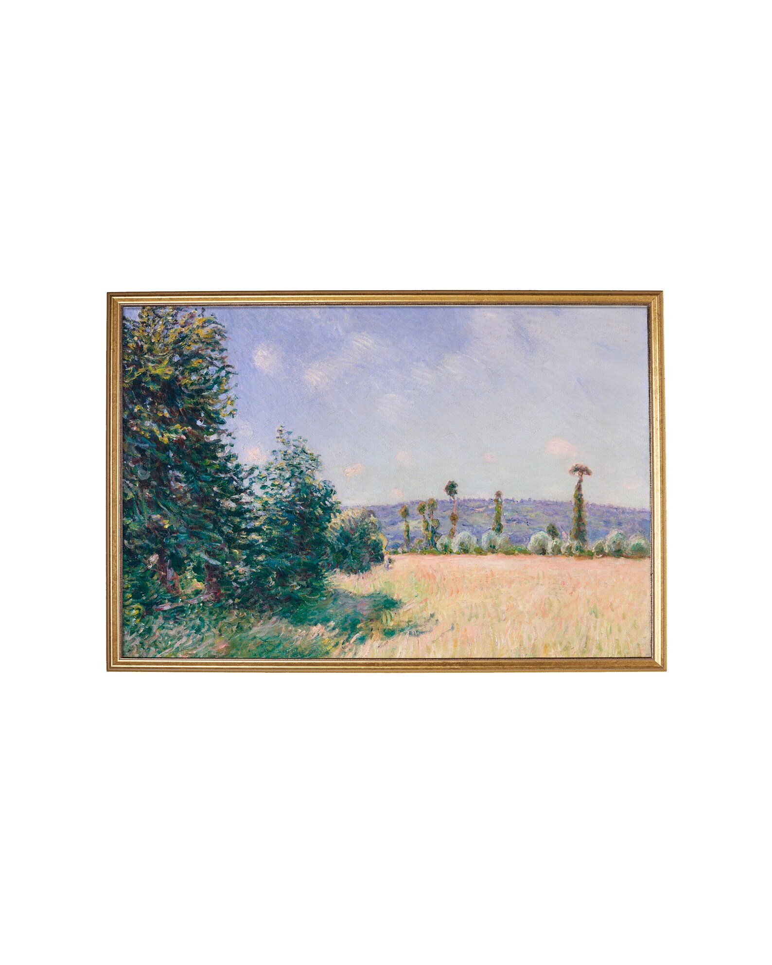 Landscape Painting Art Printed. Spring Decor Wall Art. Contemporary ...