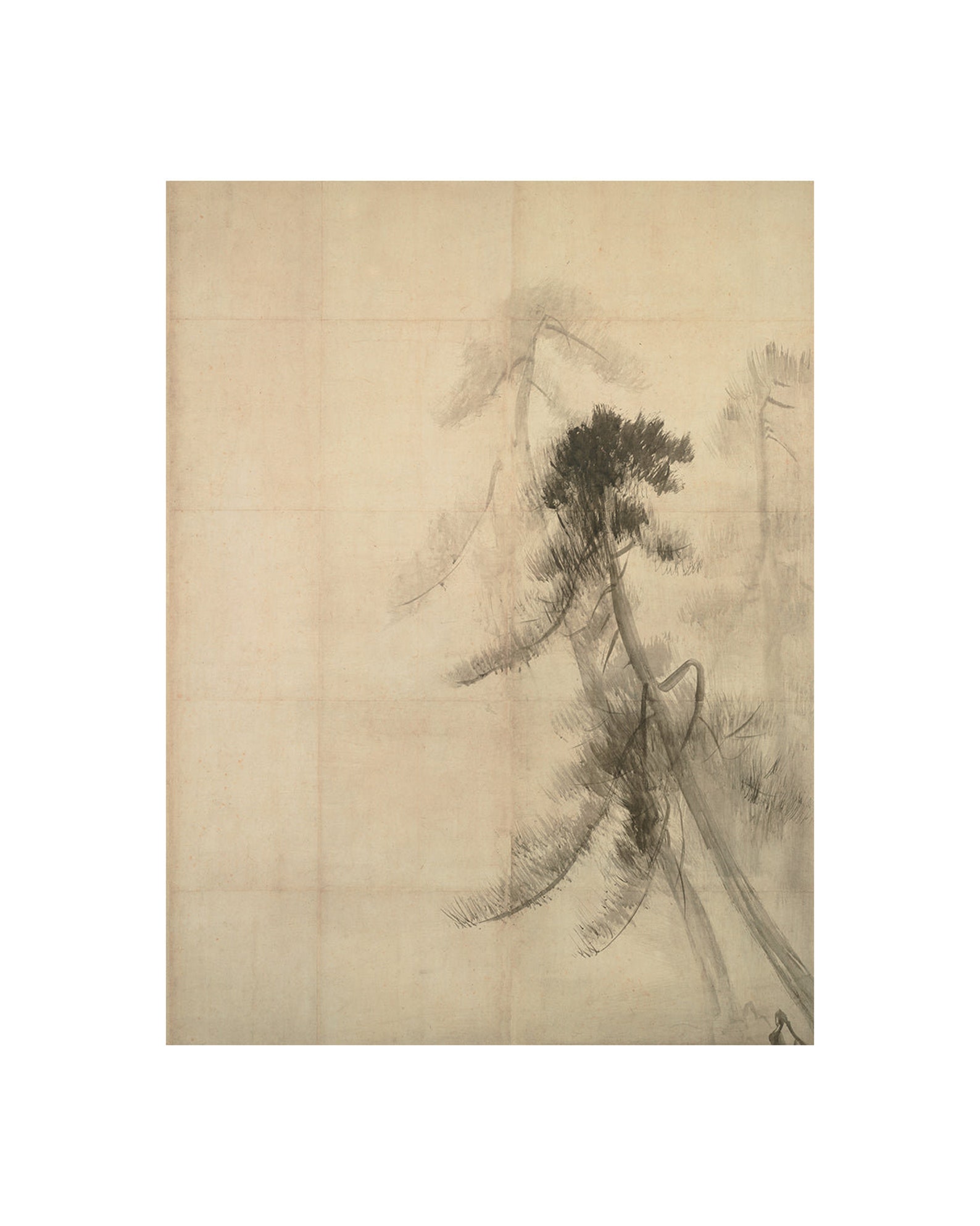 Pine Trees III. Vintage Line Drawing. Antique Line Art. Trees | Etsy