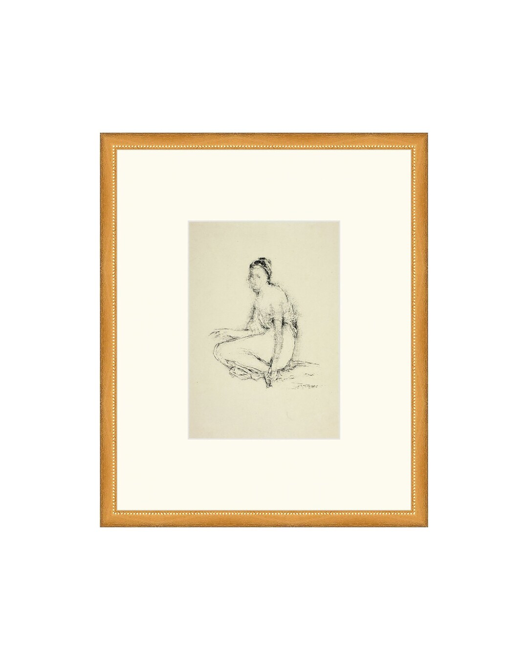 Vintage Figure Study. Female Figure Drawing. Sketch Art Woman. Female ...