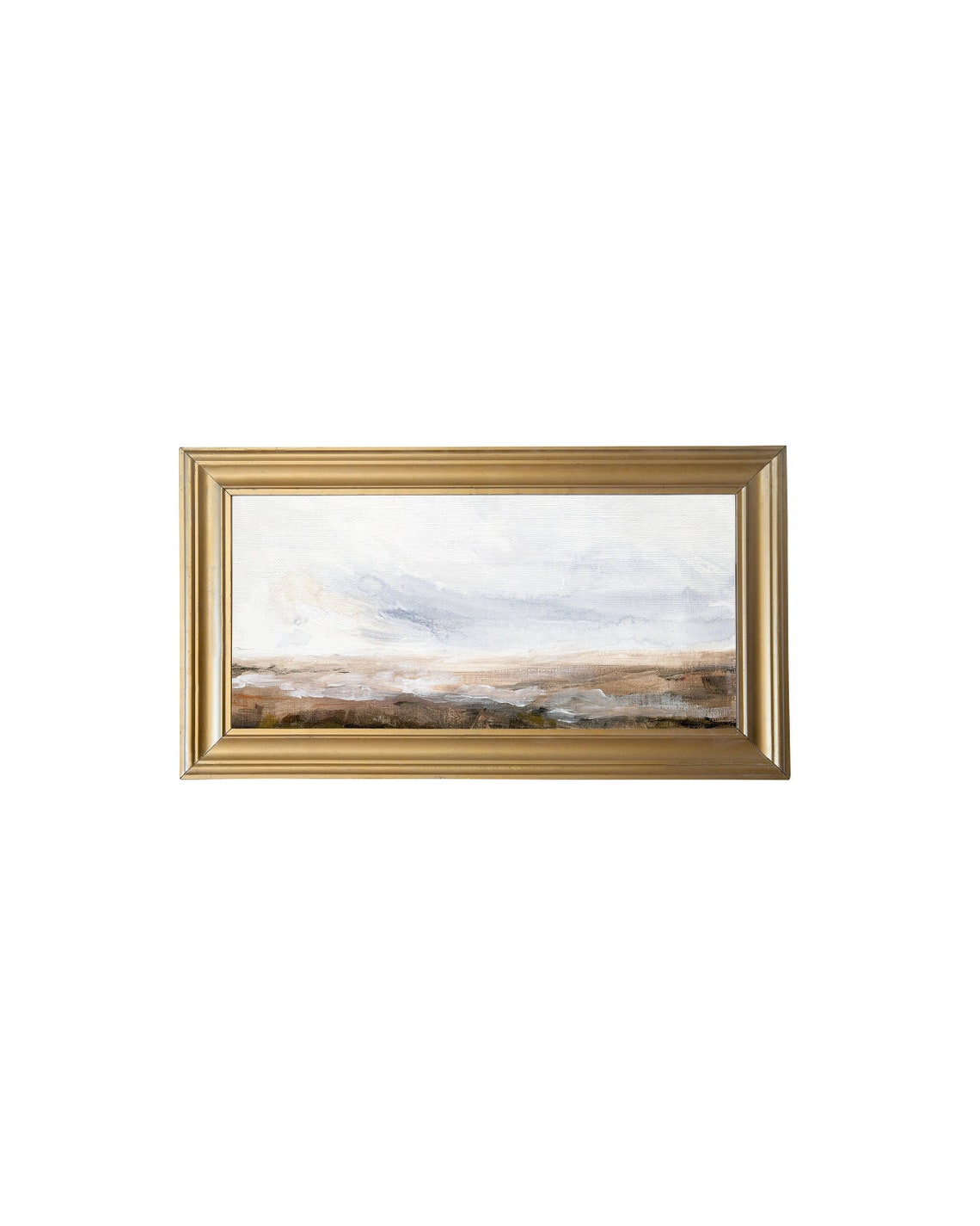 DUNES. Rust Abstract Landscape. Blue and Brown Abstract Art - Etsy