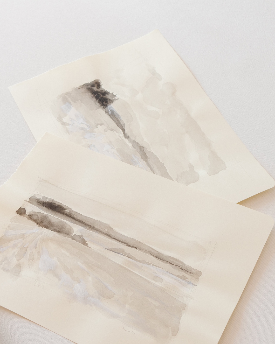 ORIGINAL. Ink Landscape II. Original Ink Drawing. Original Ink - Etsy