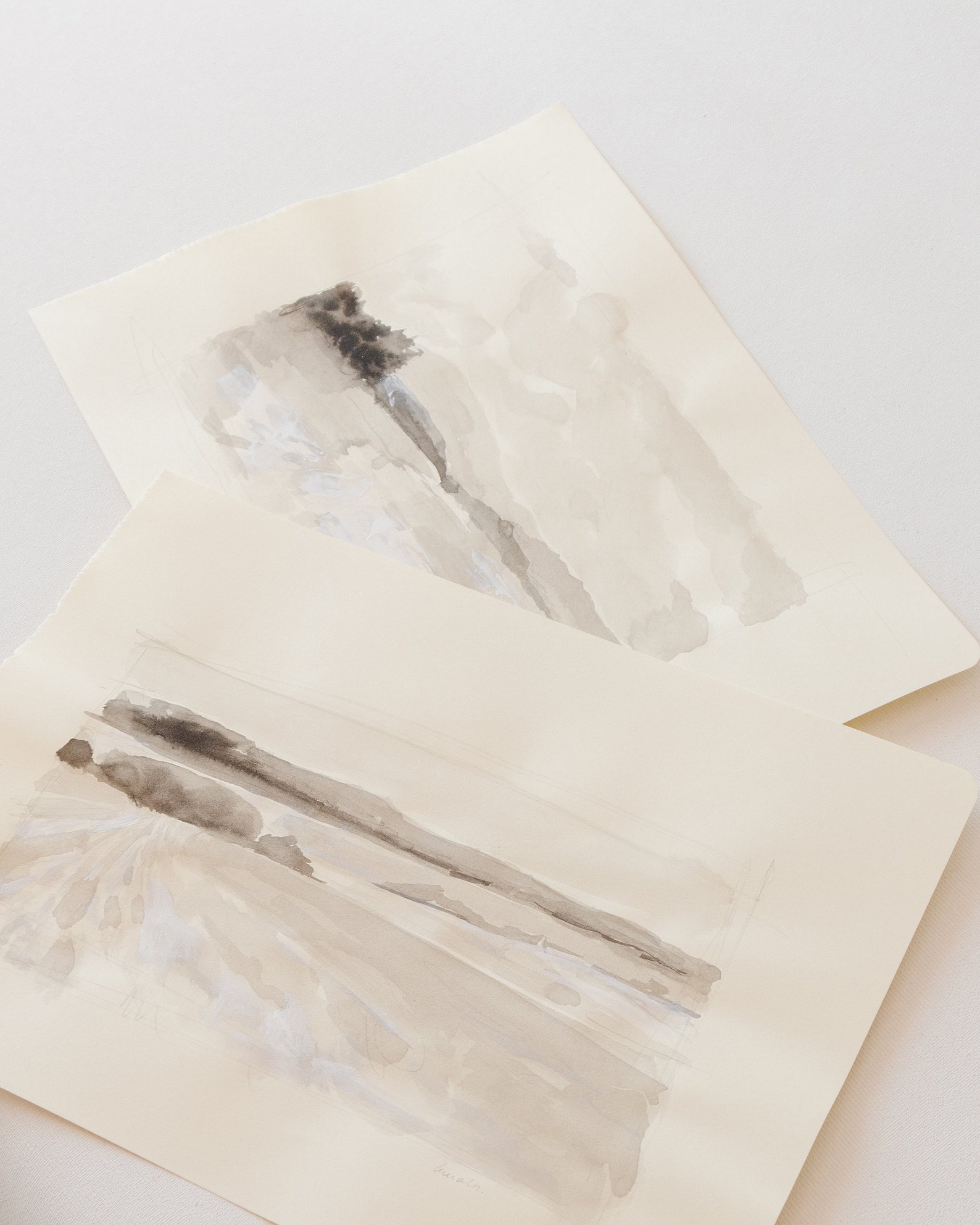 ORIGINAL. Ink Landscape II. Original Ink Drawing. Original Ink - Etsy