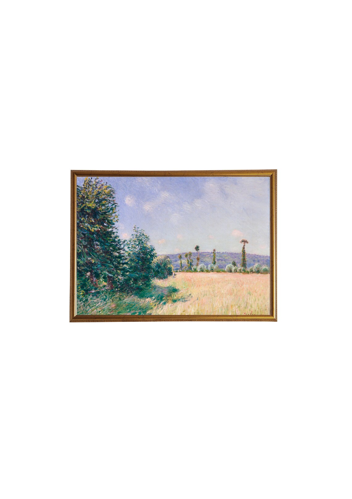 Landscape Painting Art Printed. Spring Decor Wall Art. Contemporary ...