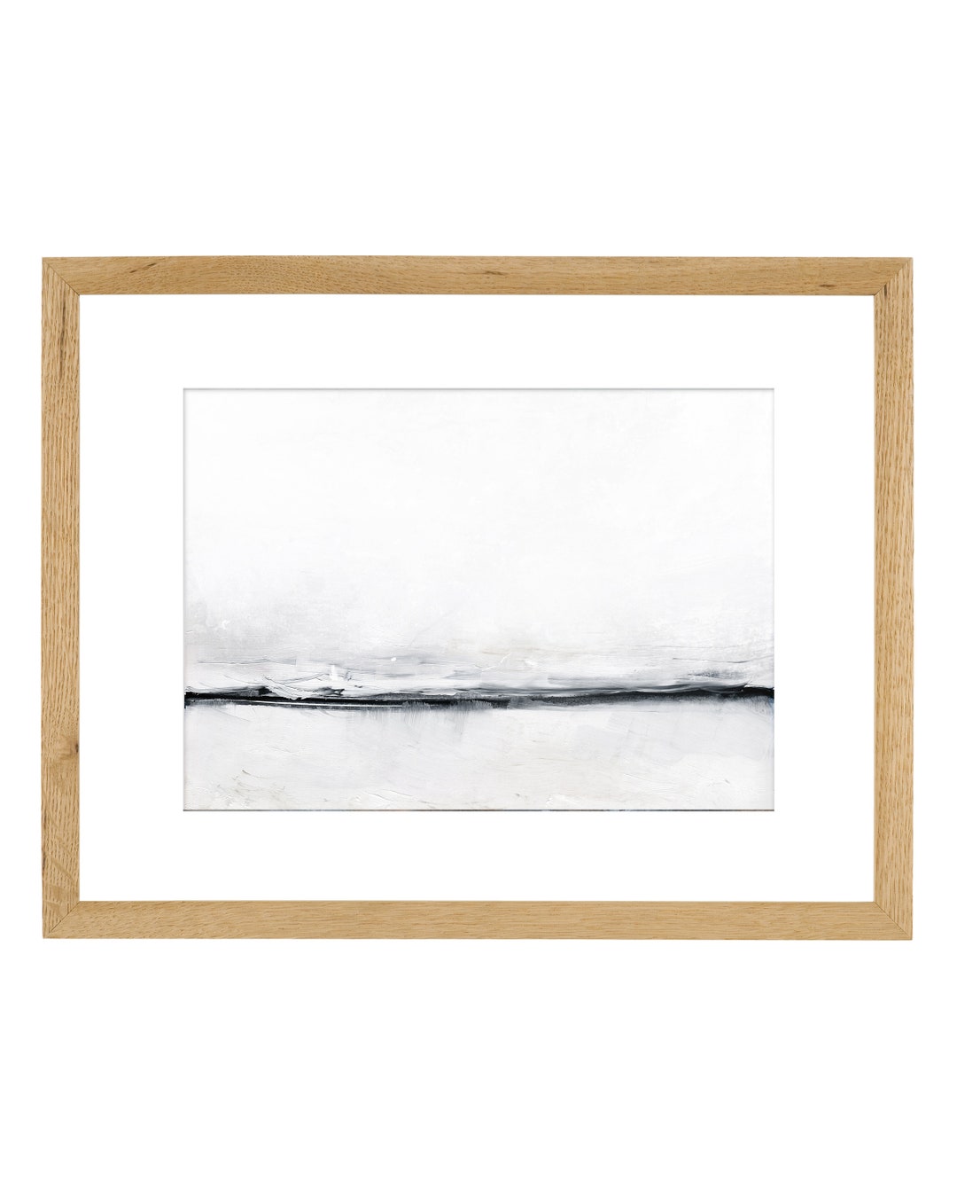Black and White Abstract Print | Neutral Abstract Art Print | Neutral ...