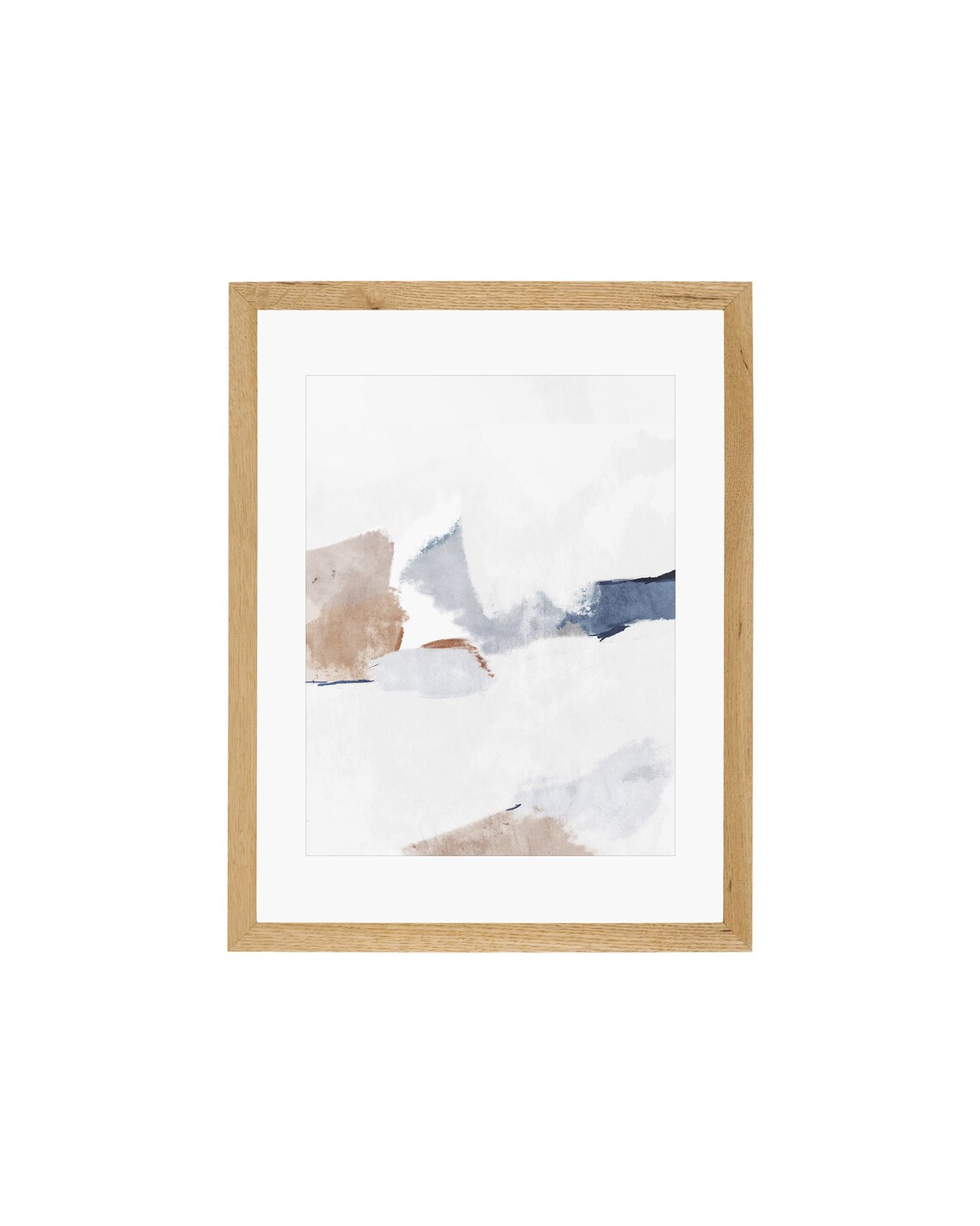 Navy Blue and Rust Abstract Wall Art. Modern Abstract Art. - Etsy Canada