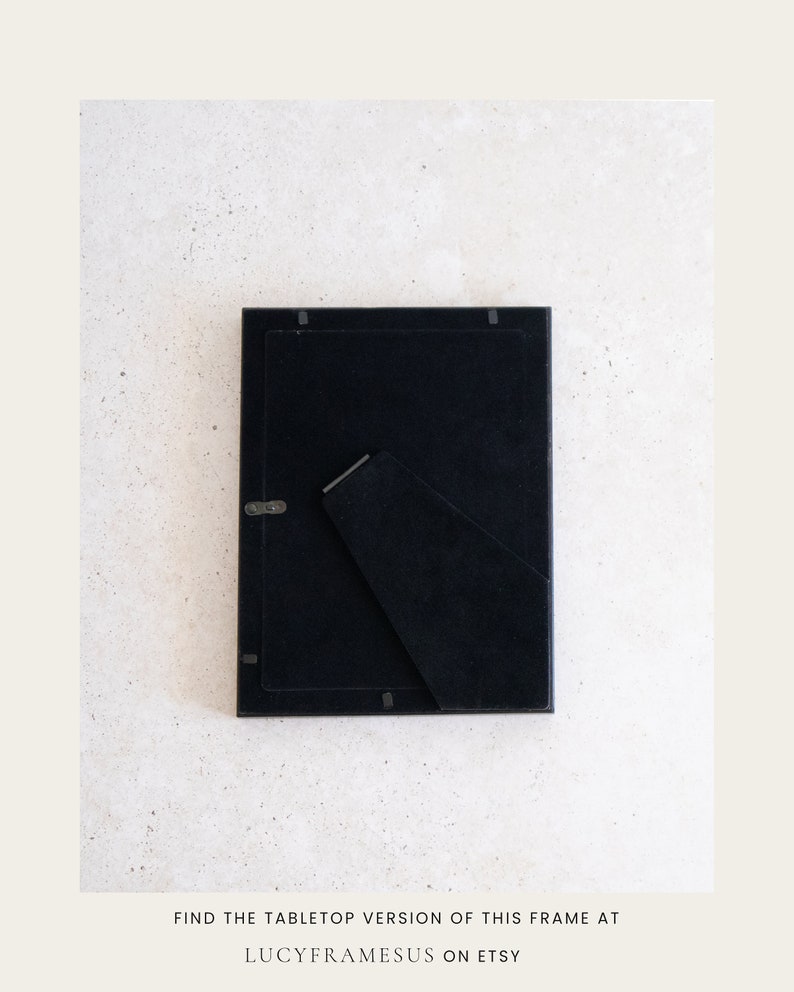 Black and Gold Brushed Frame. Distressed Frames. Black and - Etsy