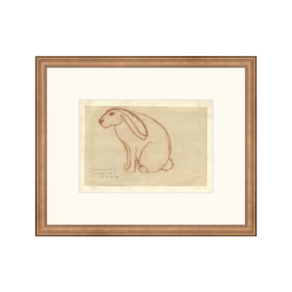 Rabbit Line Art - Etsy