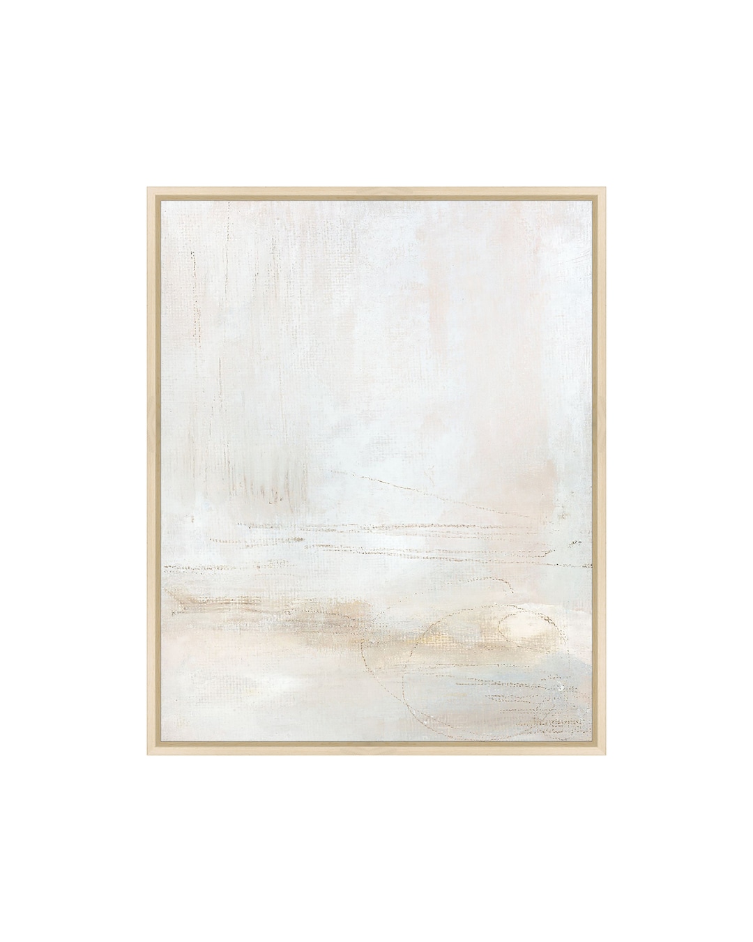 ART PRINT Hazy Rain | Abstract Acrylic Art | Neutral Abstract Wall Art ...