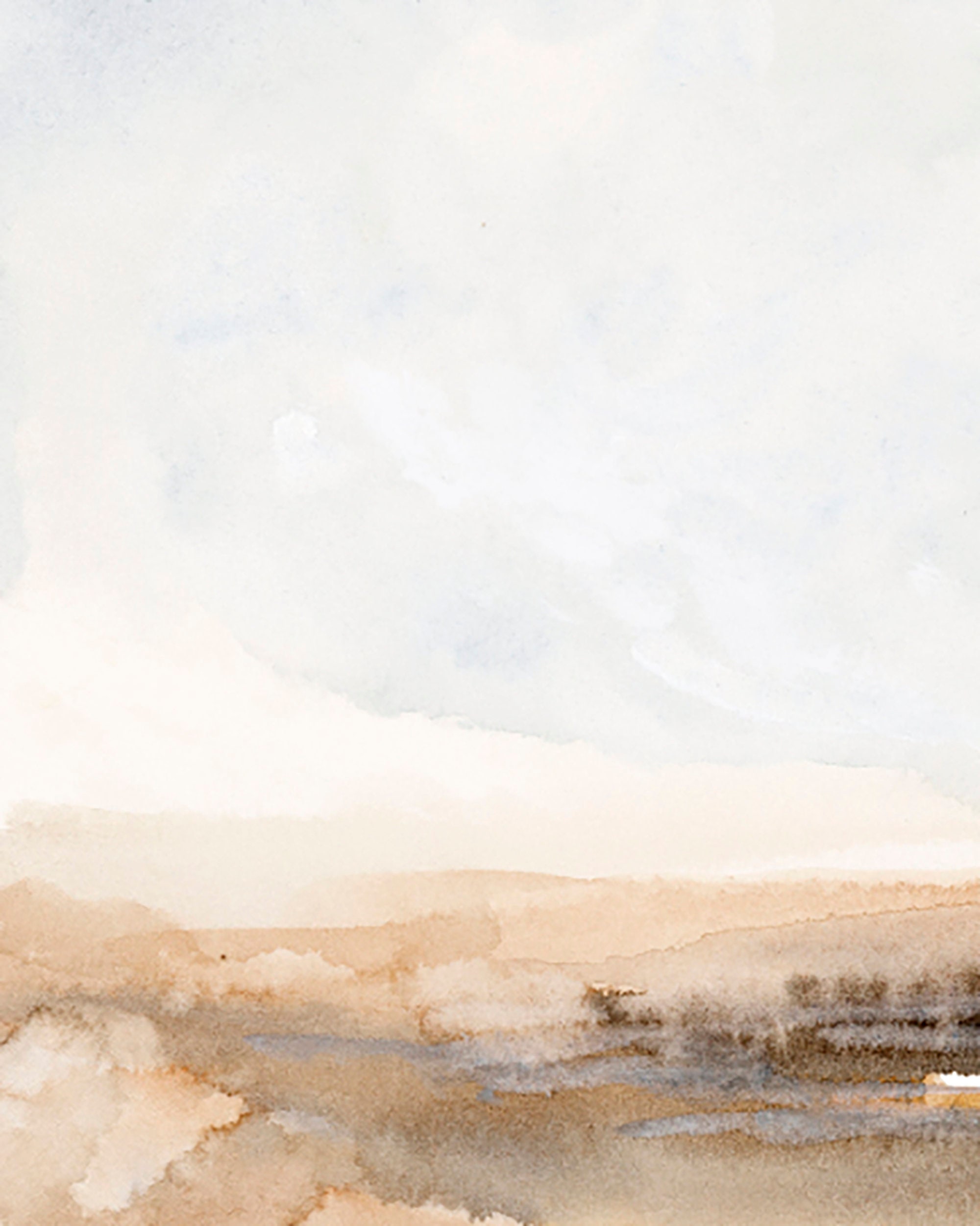 Rust Landscape Set of Two. Rust and Brown Modern Landscape Set - Etsy