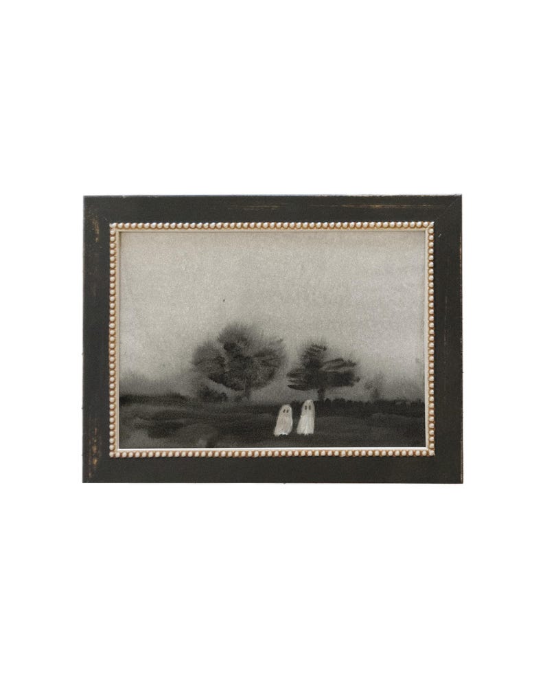 Ghosts in the Meadow, HALLOWEEN Digital Download, Printable Artwork ...