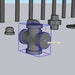 Sketchup Components - Half Inch Black Iron Pipe Fittings - Etsy