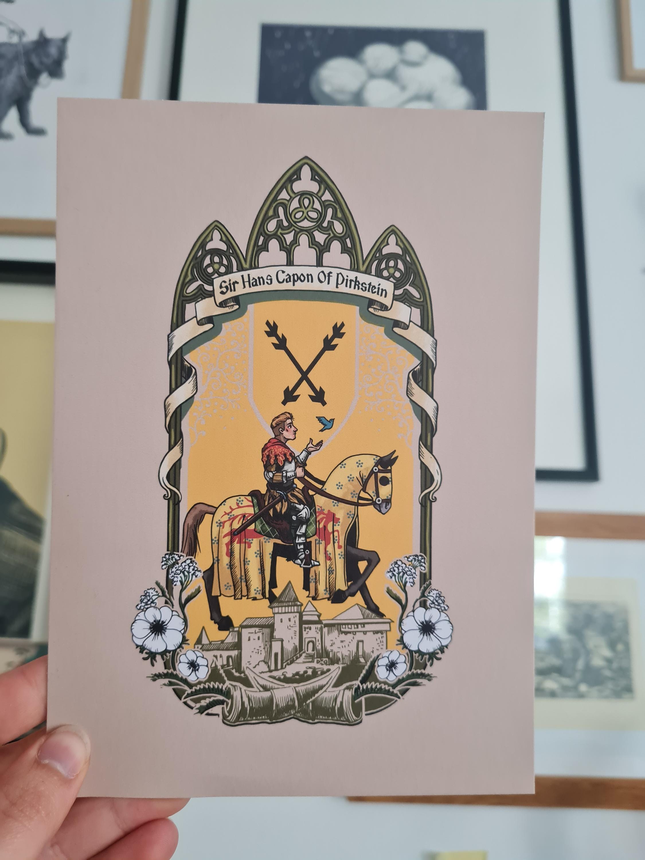 Hans Capon of Pirkstein, Original Art Print - Etsy