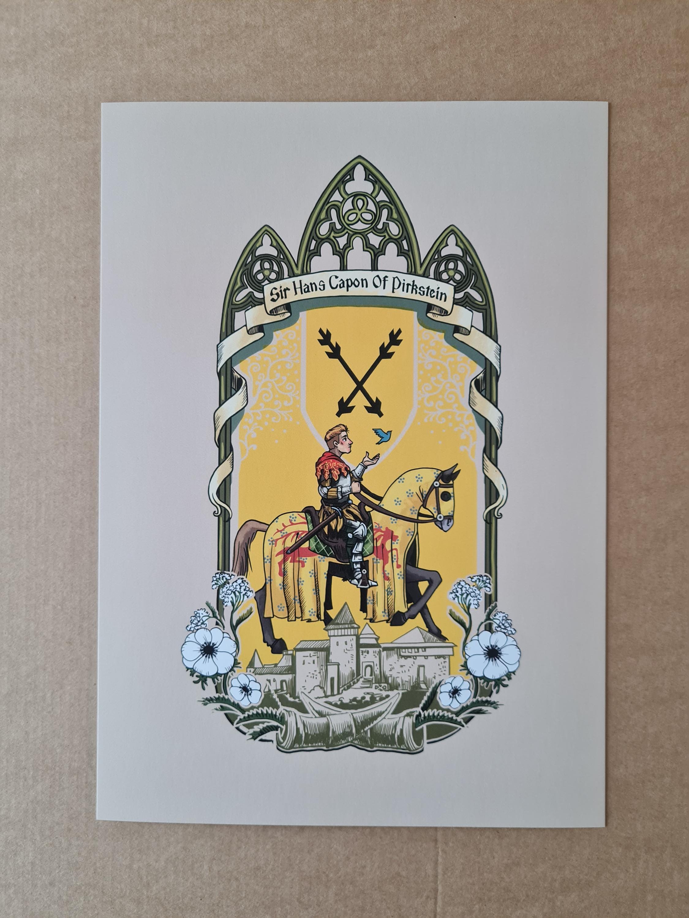 Hans Capon of Pirkstein, Original Art Print - Etsy