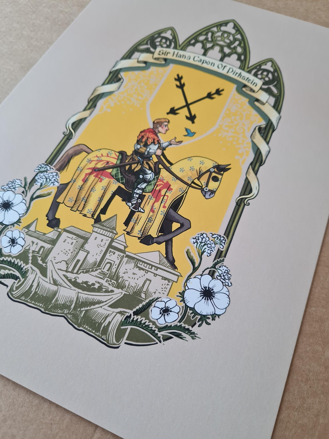 Hans Capon of Pirkstein, Original Art Print - Etsy