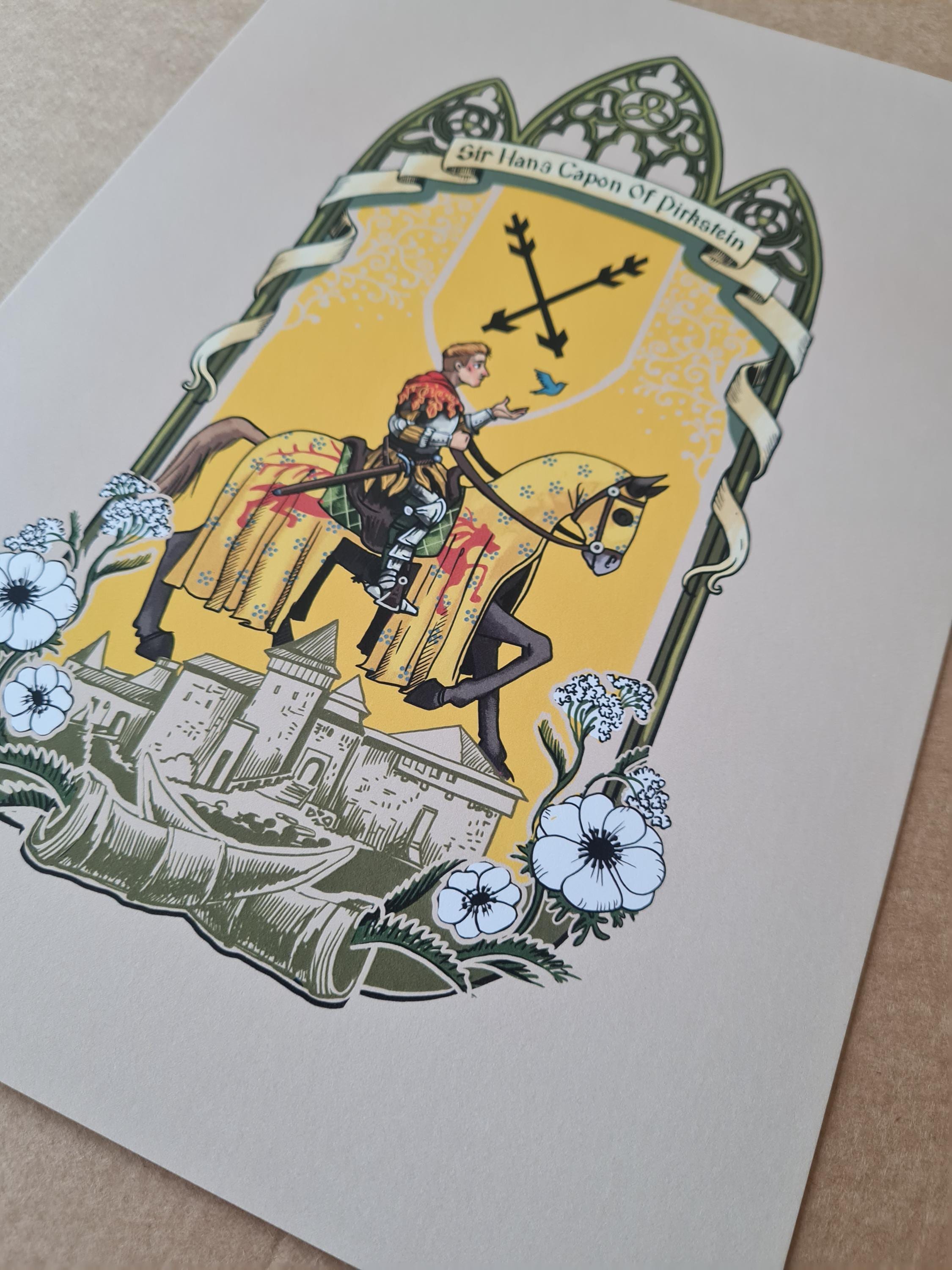 Hans Capon of Pirkstein, Original Art Print - Etsy