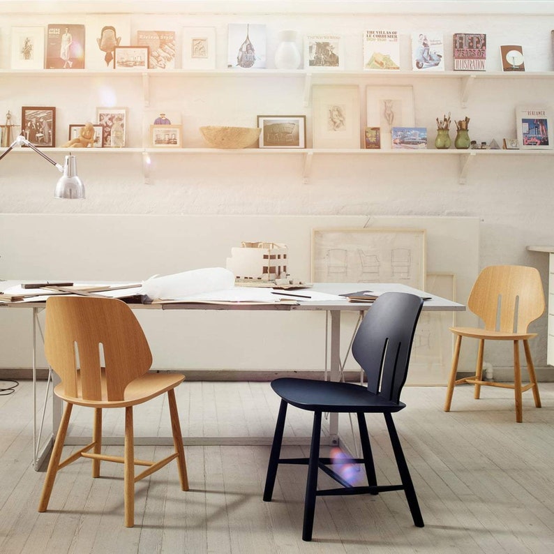 Ejvind A. Johansson Model J67 Oak Dining Chair - Etsy