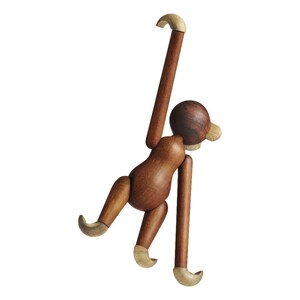 New Teak and Limba Monkey by Kay Bojesen Produced by Kay Bojesen ...