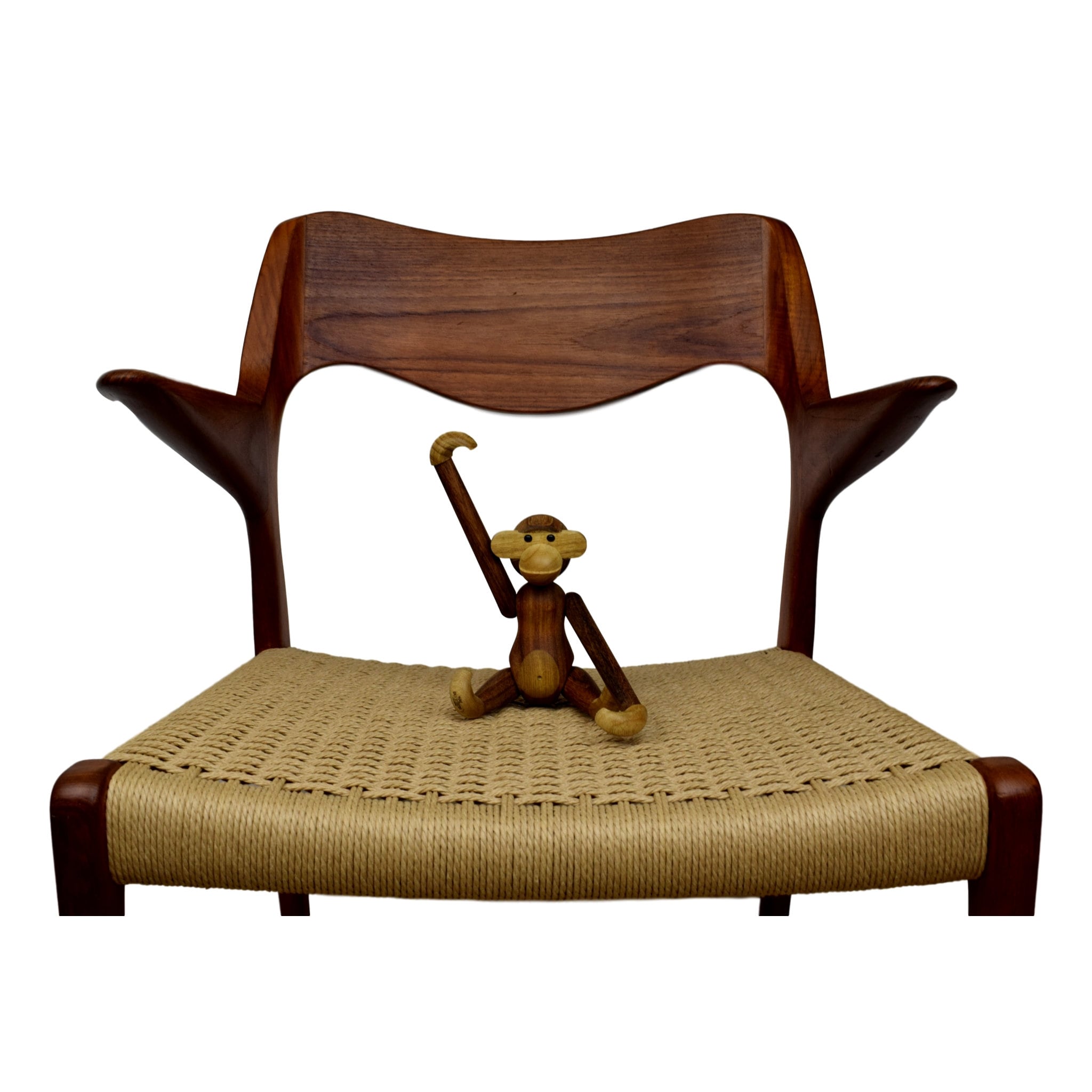 New Teak and Limba Monkey by Kay Bojesen Produced in Denmark - Etsy