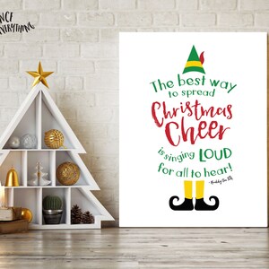 Elf the Movie - the Best Way to Spread Christmas Cheer is Singing Loud ...