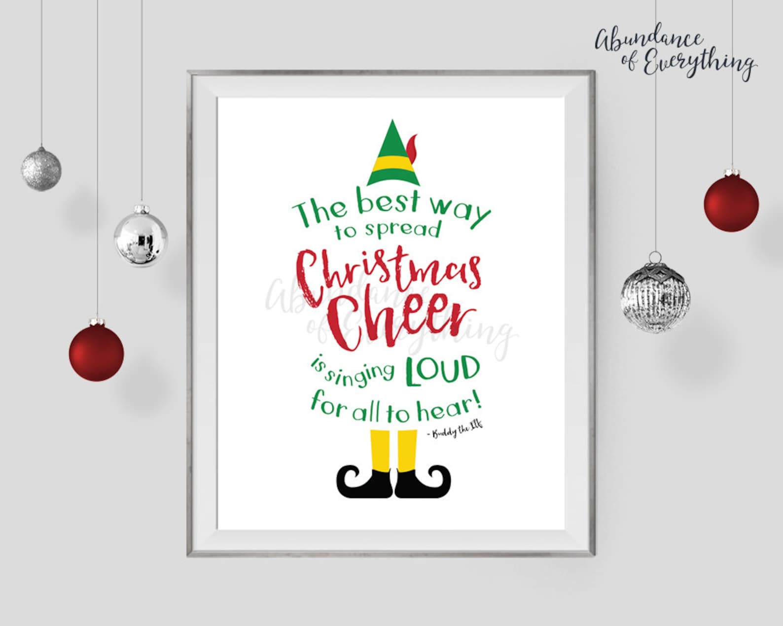 Elf the Movie - the Best Way to Spread Christmas Cheer is Singing Loud ...