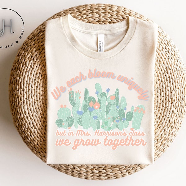 Cactus Teacher Shirt - Etsy