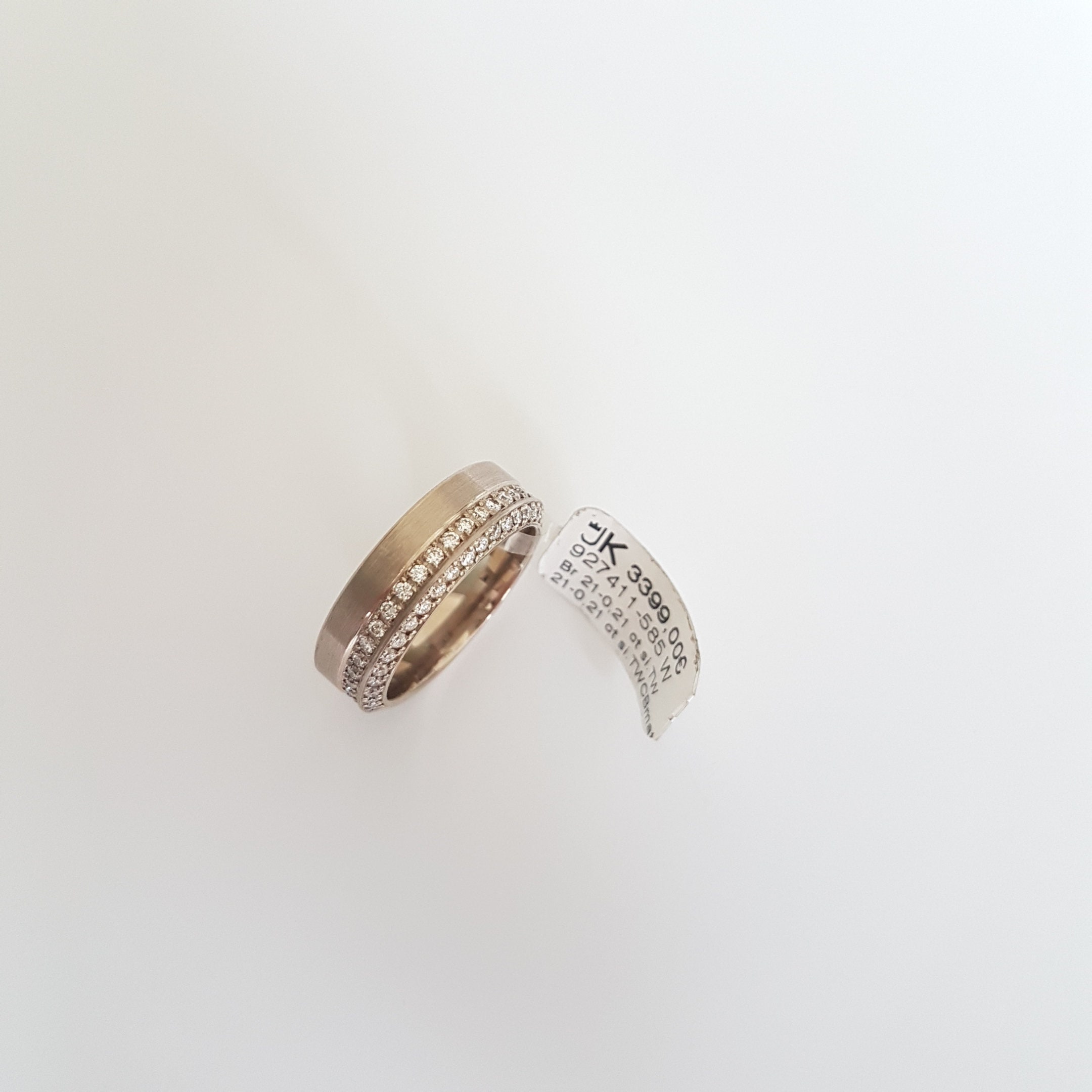 585 Weißgold Halb-memory Ring. 42 Brillanten 042ct. SI/TW - Etsy UK