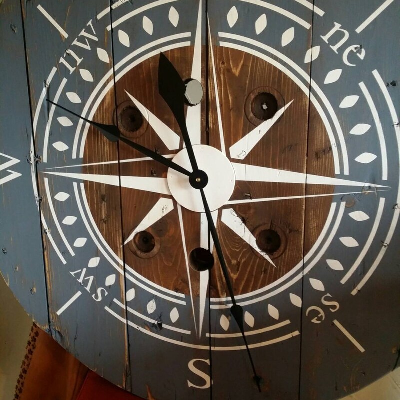 Spool Clock - Etsy