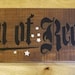 Room of Requirement Wooden Wall Decor / Arrow Sign. - Etsy