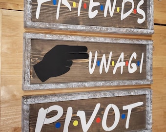 Wooden Friends Sign - Etsy