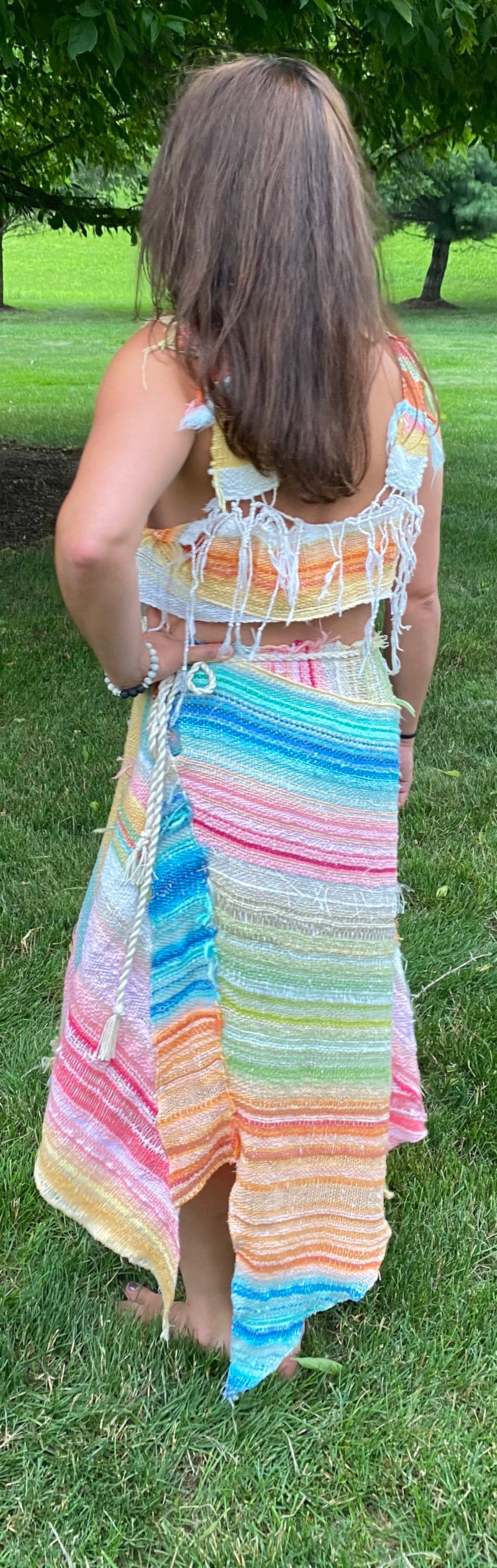 Two Piece Skirt and Top Summer Dress - Etsy