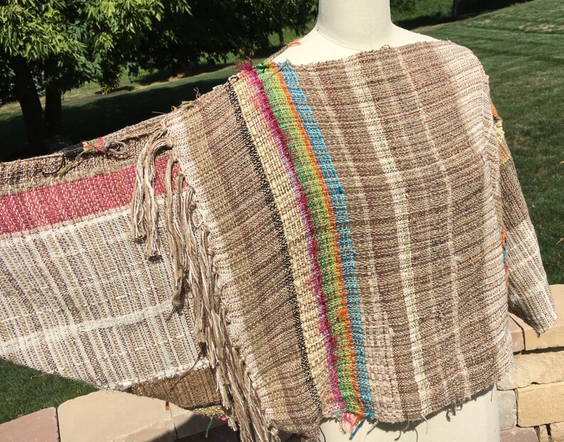 Saori Hand Woven Top - Etsy