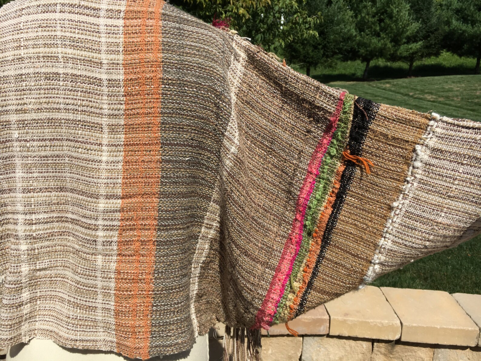 Saori Hand Woven Top - Etsy