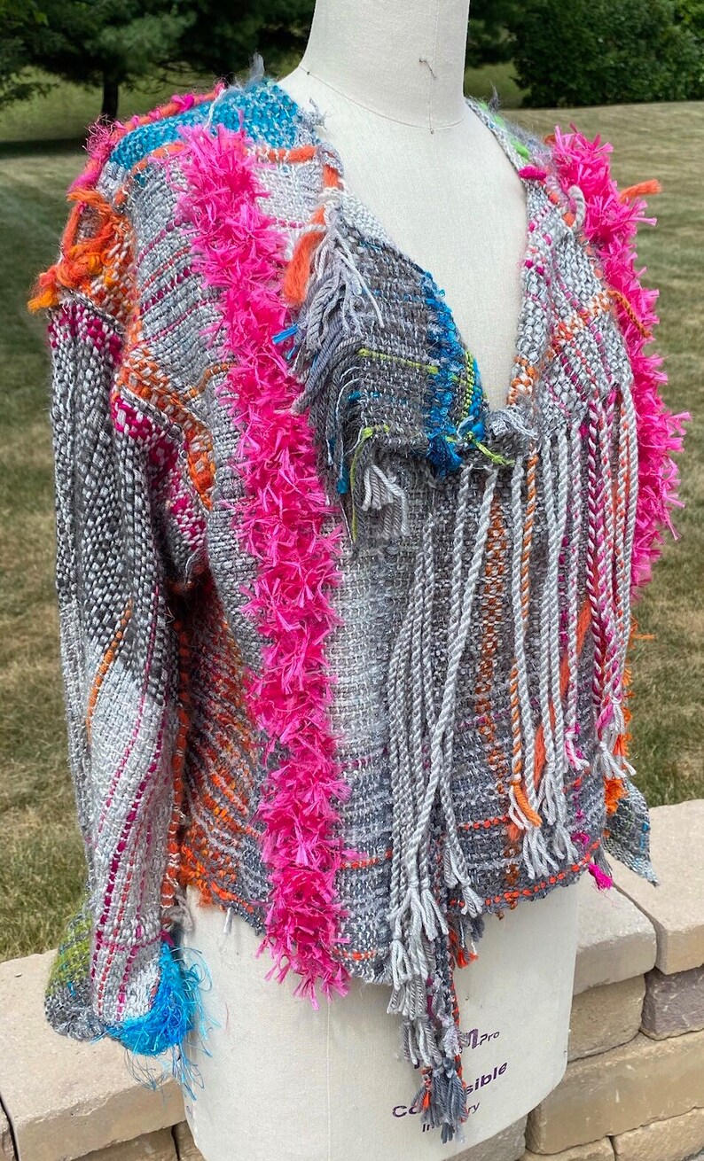 Hand Woven Sweater - Etsy