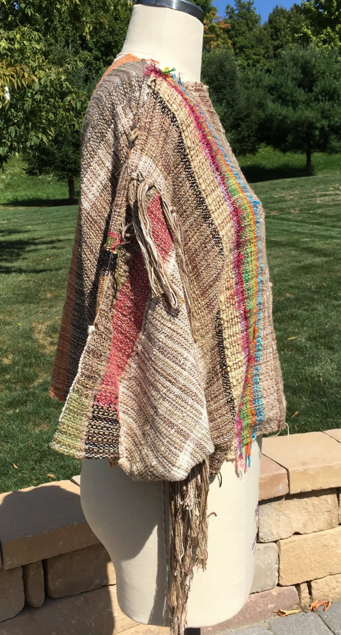 Saori Hand Woven Top - Etsy