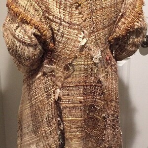 Hand Woven Fashion Coat - Etsy