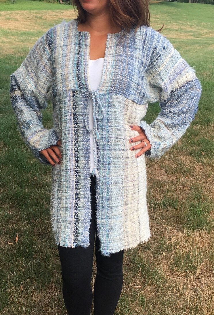 Hand Woven Sweater - Etsy