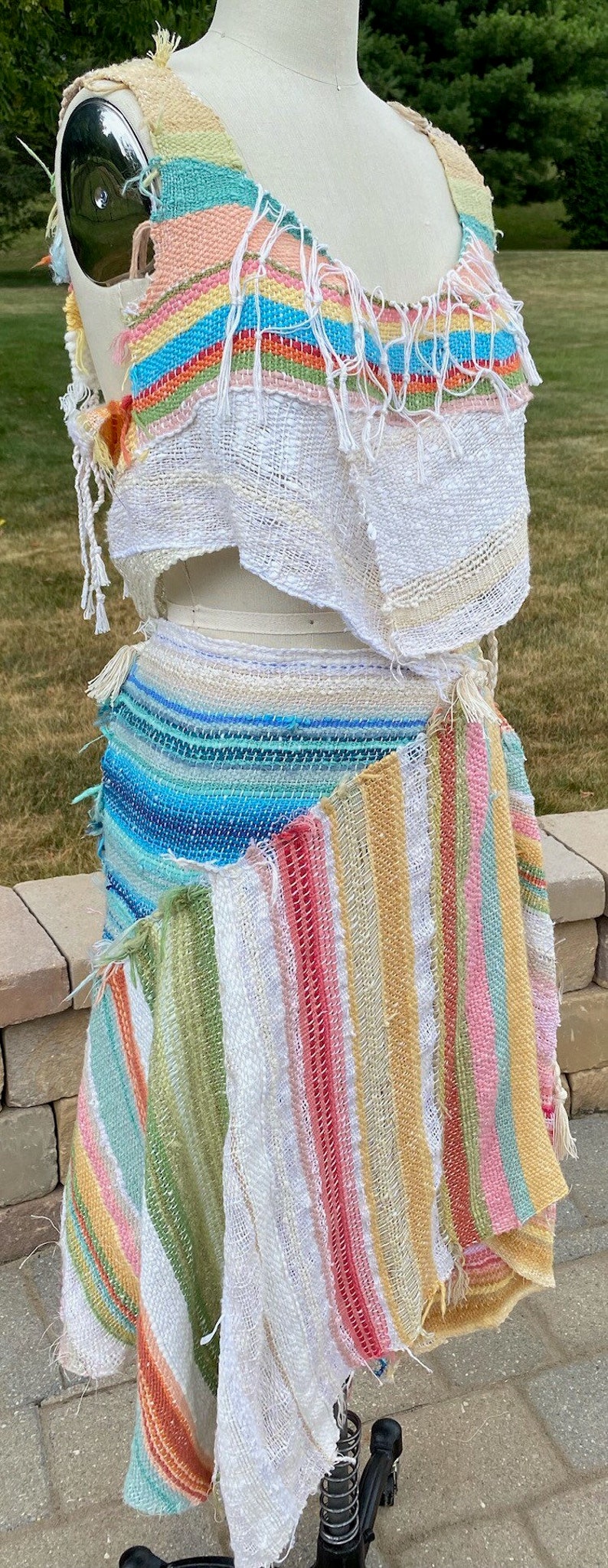 Two Piece Skirt and Top Summer Dress - Etsy