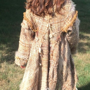Hand Woven Fashion Coat - Etsy