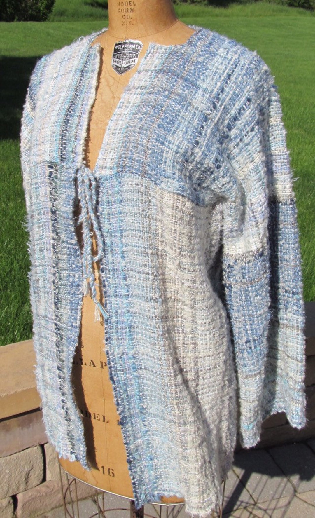 Hand Woven Sweater - Etsy