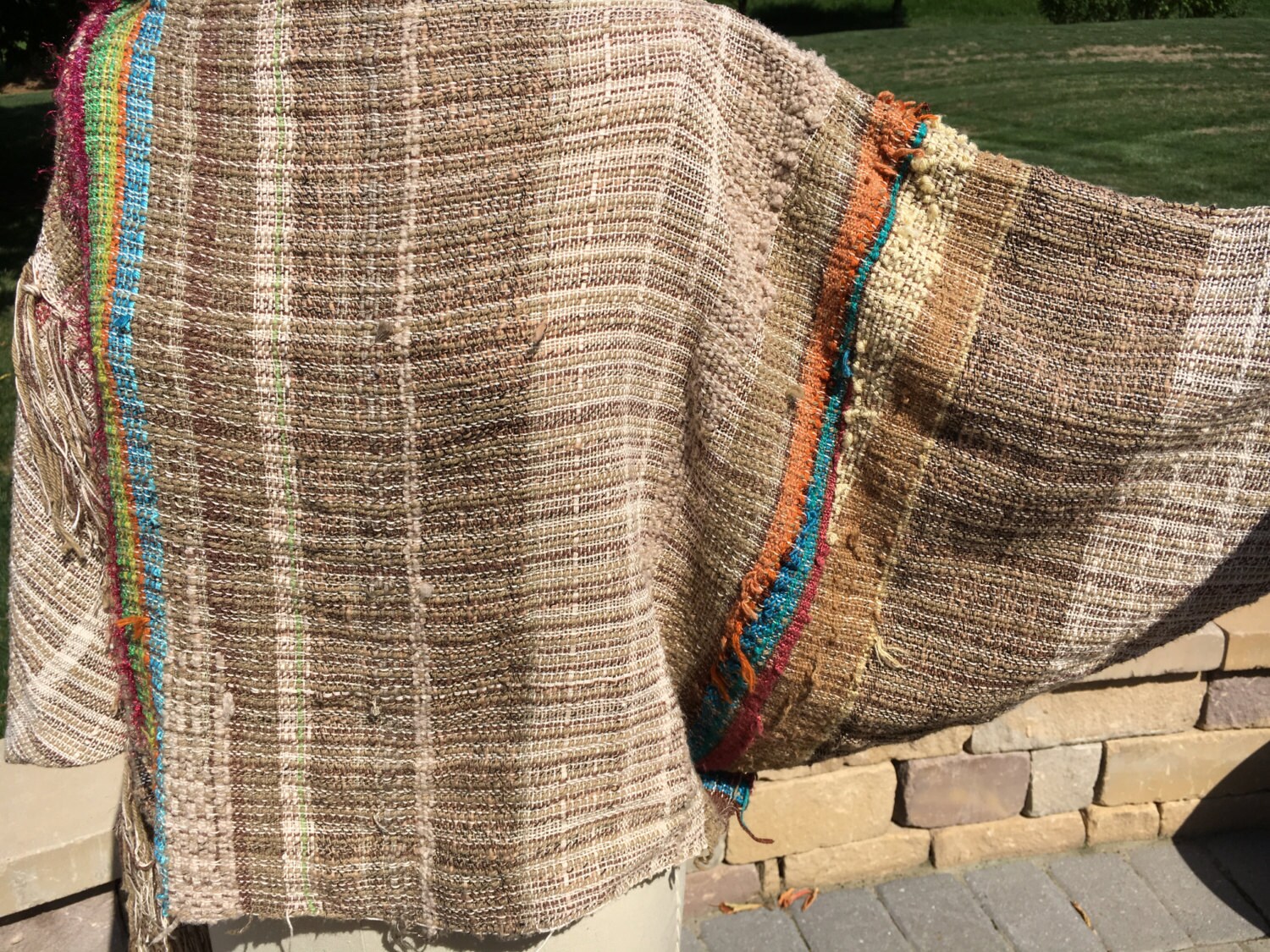 Saori Hand Woven Top - Etsy