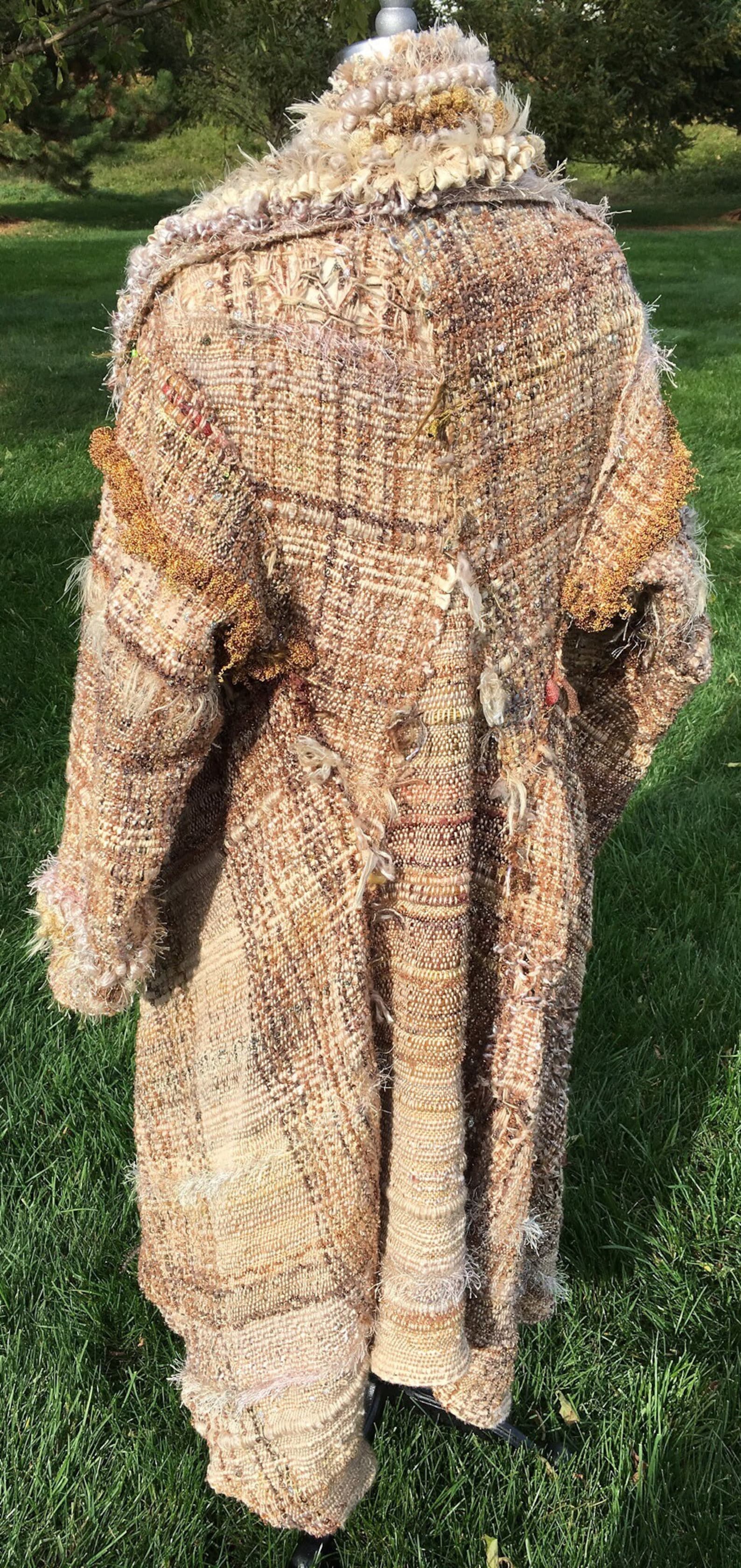 Hand Woven Fashion Coat - Etsy