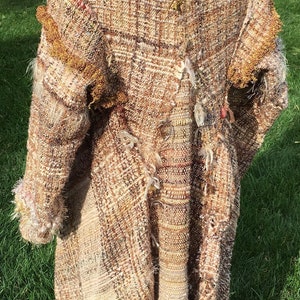 Hand Woven Fashion Coat - Etsy