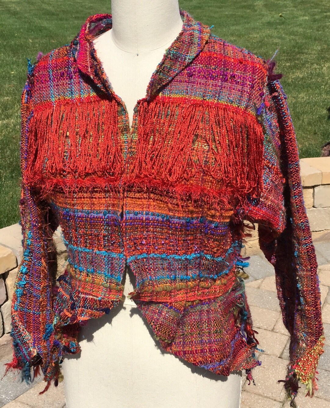 Hand Woven Blazer - Etsy