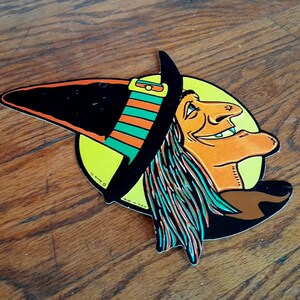 Vintage Beistle Co. Die Cut Halloween Witch - Etsy