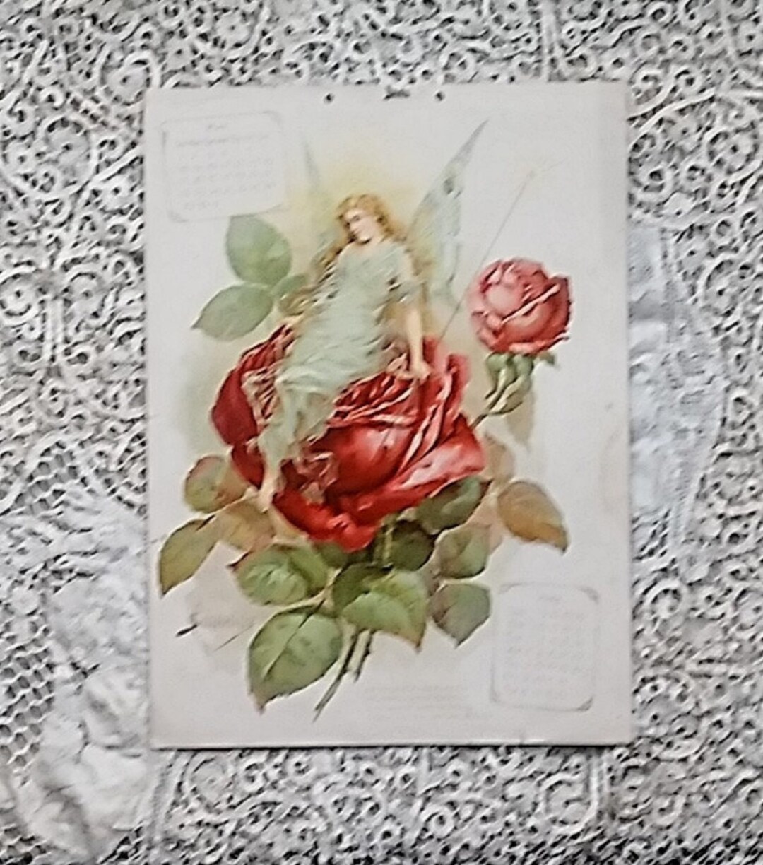 1890's Original Calendar Page - Etsy