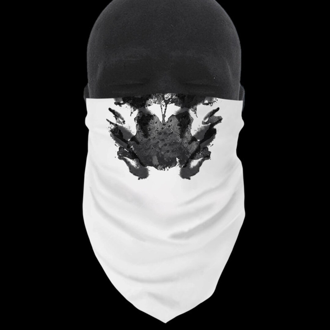 Moving Inkblot Bandana Mask V1 - Etsy