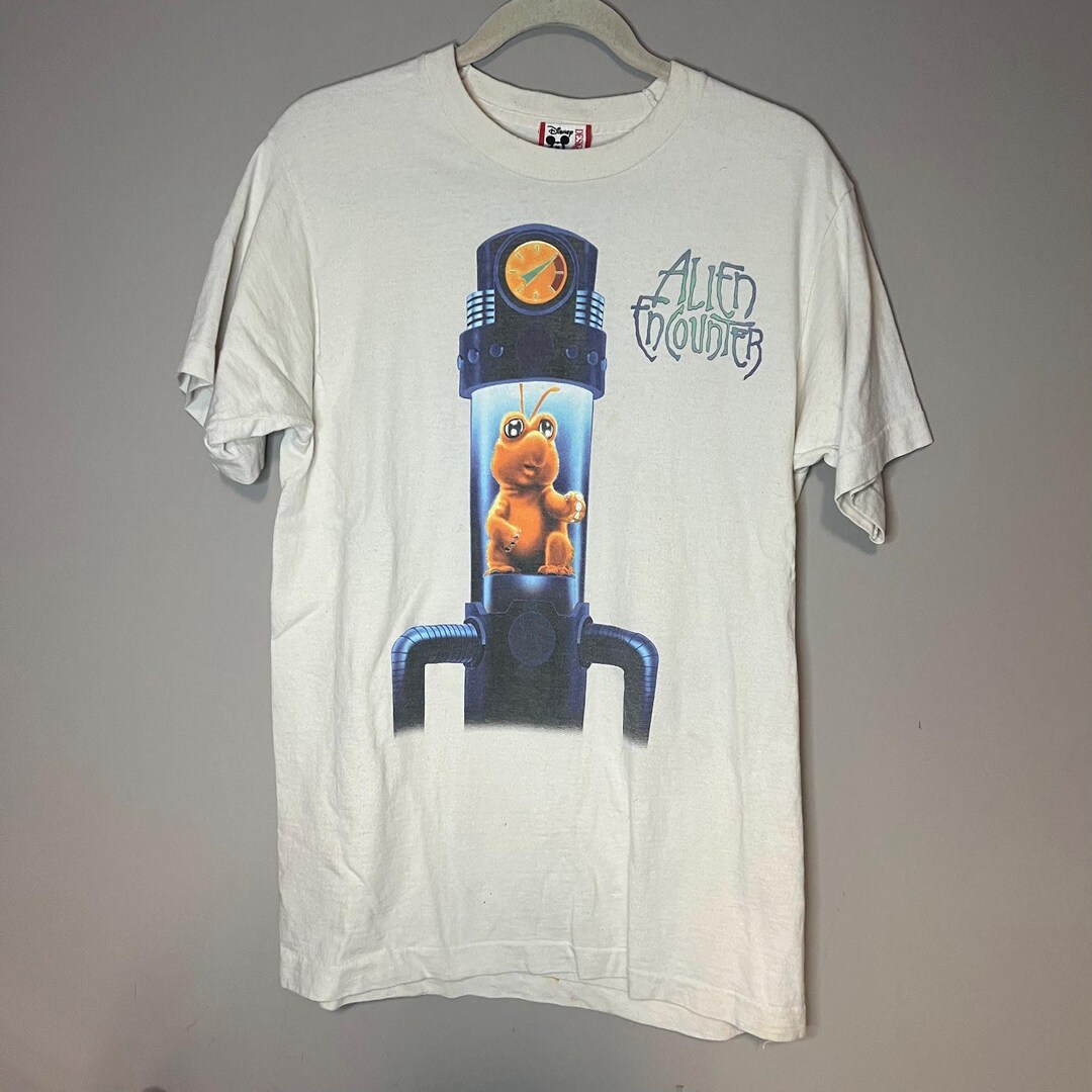RARE Vintage Alien Encounter Skippy Disney World T-shirt, Vintage ...