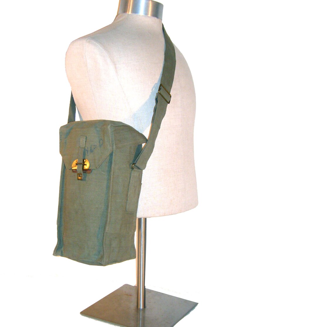 Belgian Gas Mask Bag b Excellent Stock Number - Etsy